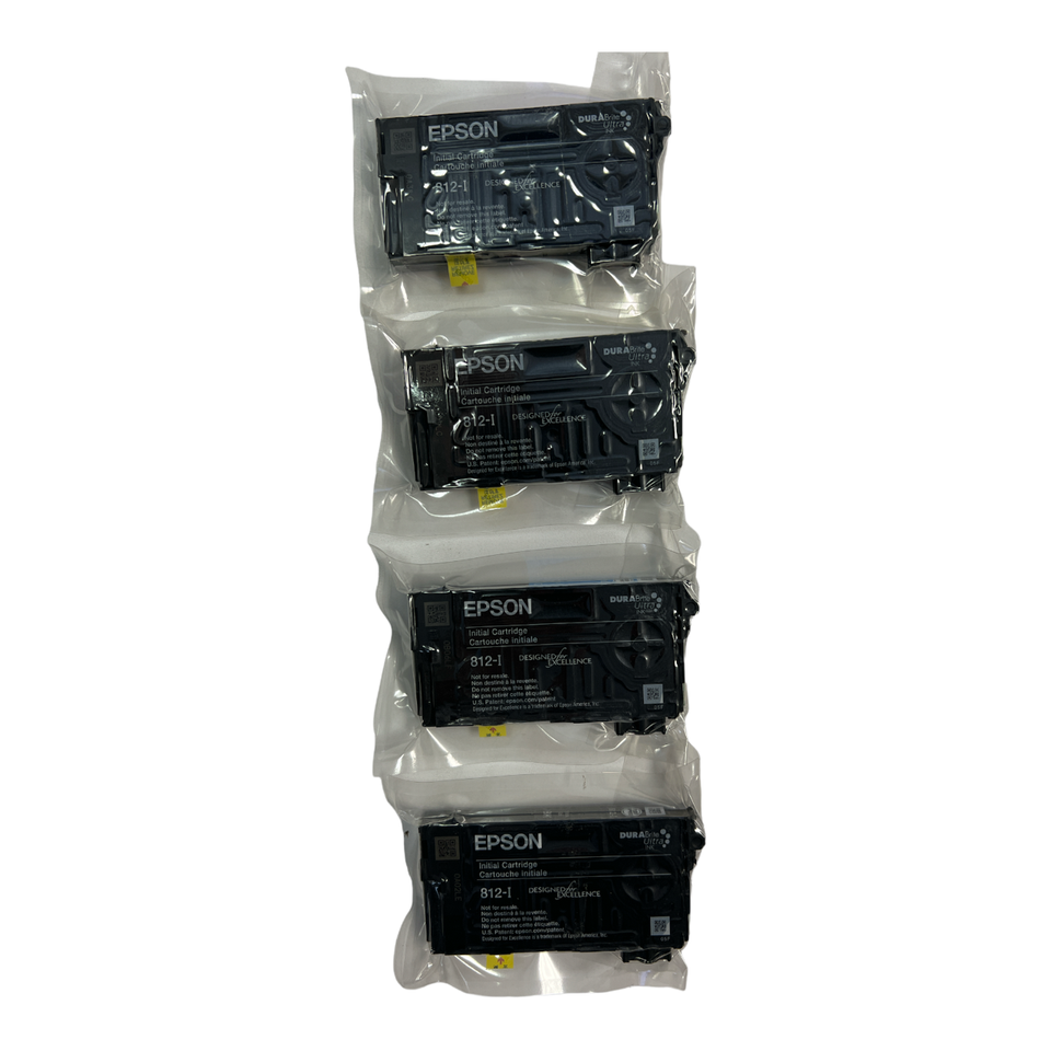 Genuine Epson 812 Setup Ink Set WF Pro 7820 7840 WF-7820 WF-7840 | eBay