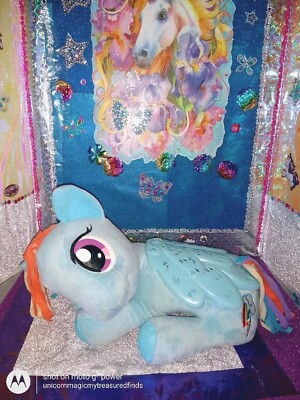 🦄Hasbro M.L.P. "Rainbow Dash" Blue Dream Projector Night Light '2013 14 ...