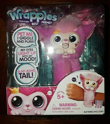NEW, WRAPPLES LITTLE LIVE PETS INTERACTIVE FURRY FRIENDS, PINK PRINCEZA ...