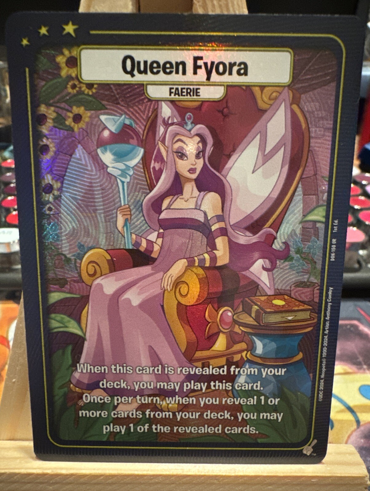 Neopets Battledome TCG: Defenders of Neopia - Queen Fyora (DON-150 UR ...