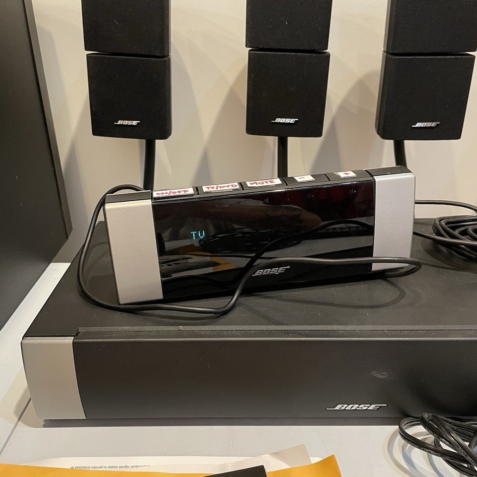 Bose Lifestyle V30 System w/ Remote PS28 III MC1 Speaker Stands ...