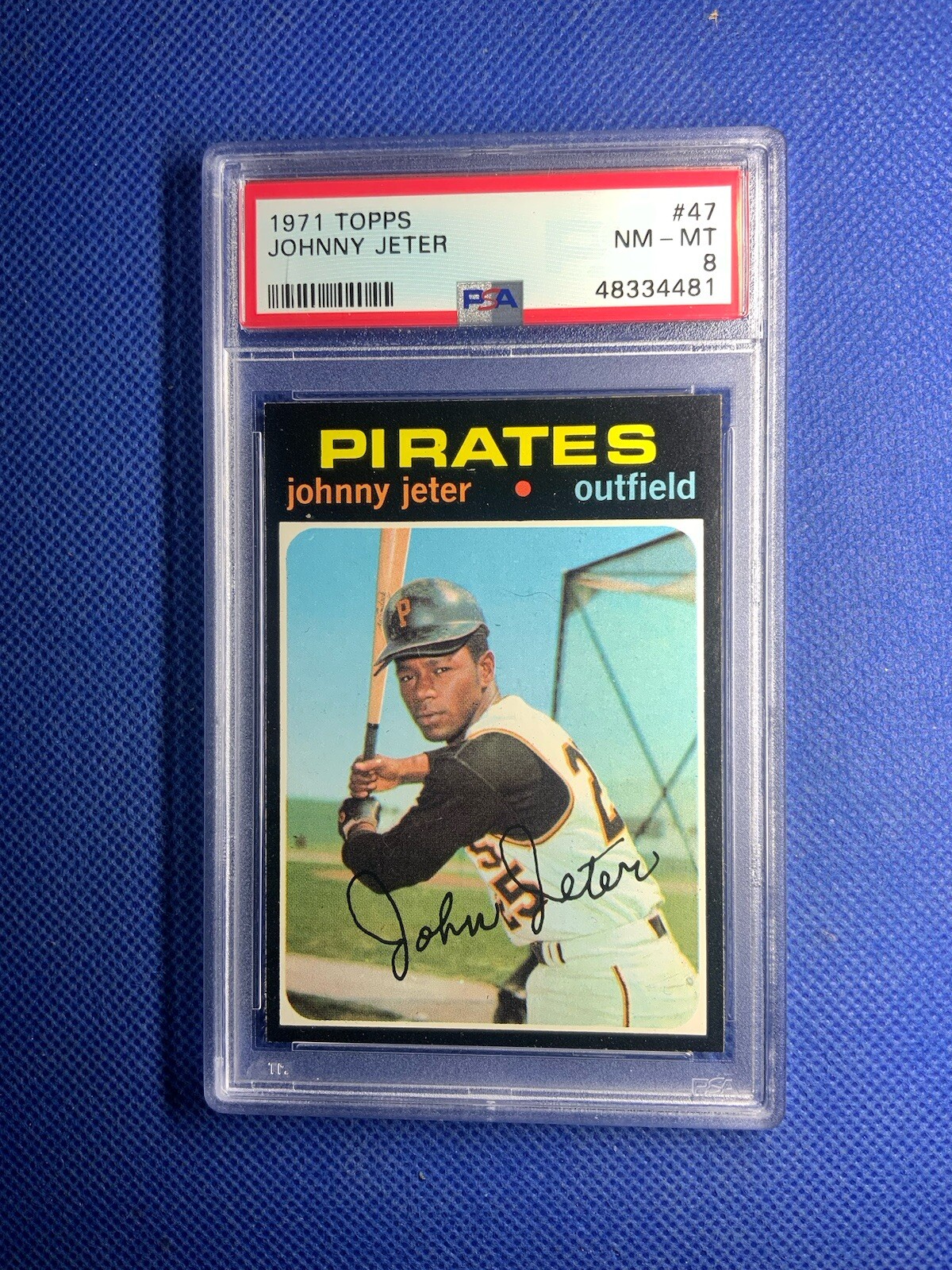 1971 Topps Baseball Johnny Jeter #47 Graded PSA 8 | eBay