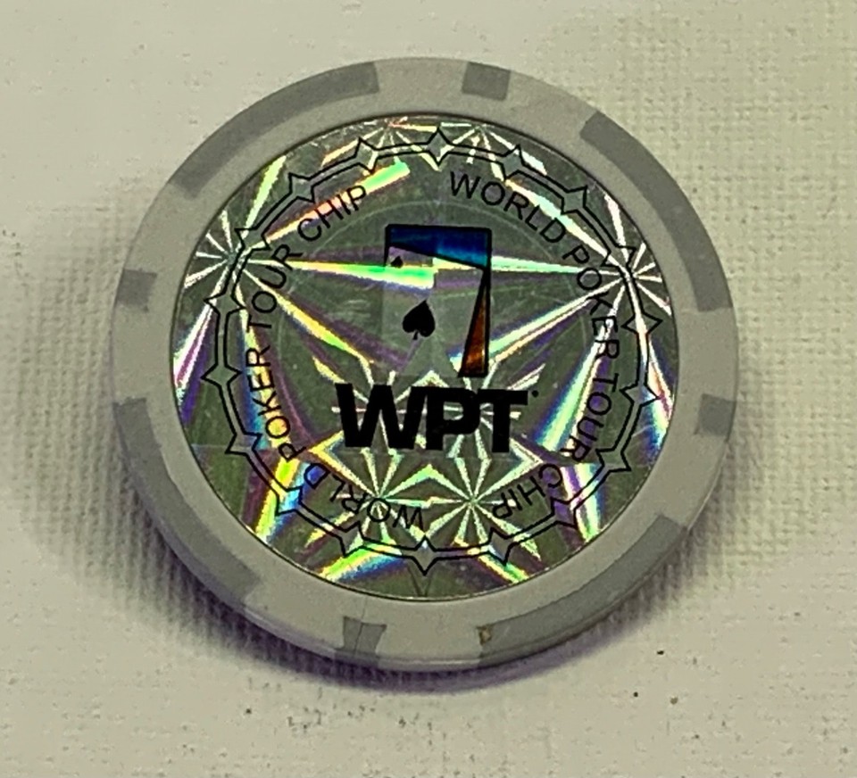 WPT World Poker Tour Holographic Laser Casino Chip Lot | eBay
