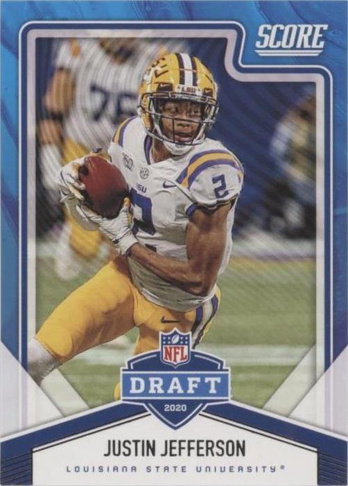 2020 Score - Nfl Draft Justin Jefferson #NFL-10 (RC) for sale online ...