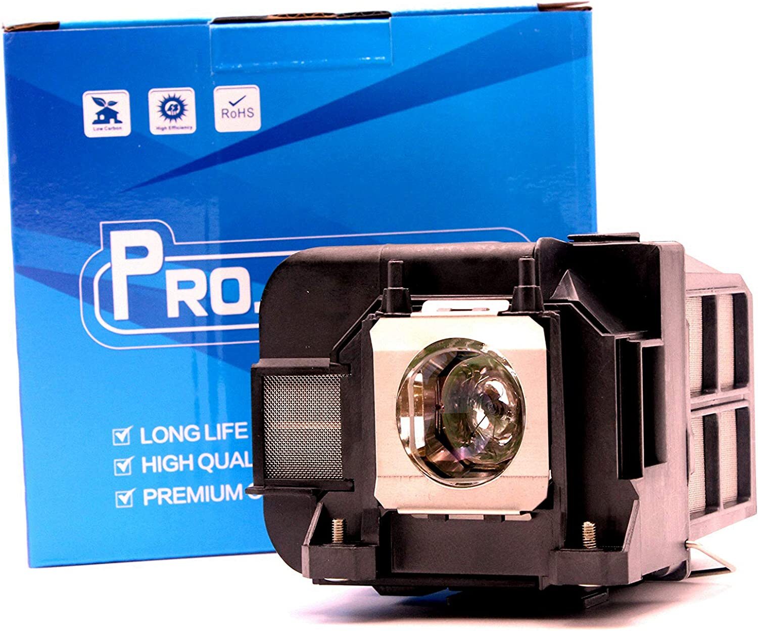 OEM ELPLP77 Lamp Genuine Original Bulb with Housing for Epson Projector ...