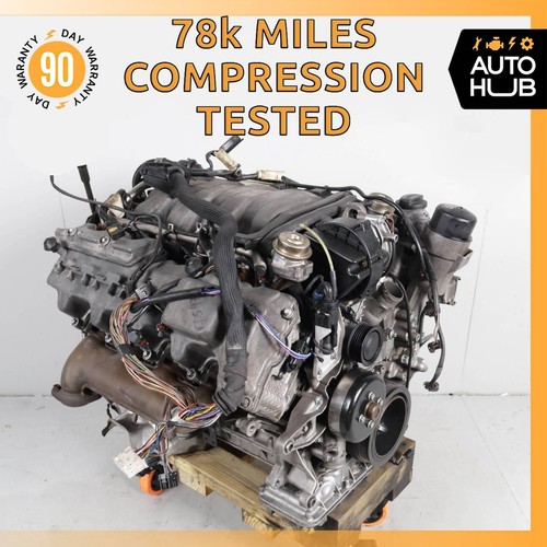 99-06 Mercedes R230 SL500 E500 CLK500 Engine Motor Assembly 5.0 V8 M113 ...