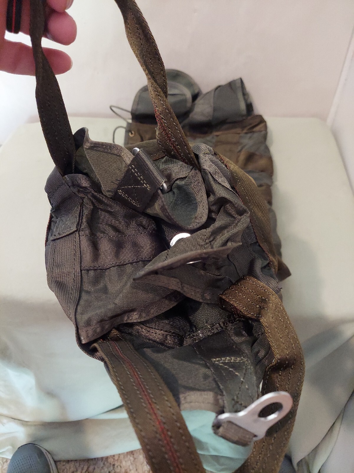 Military Army Cargo Parachute Pack Bag MFR 53616 | eBay