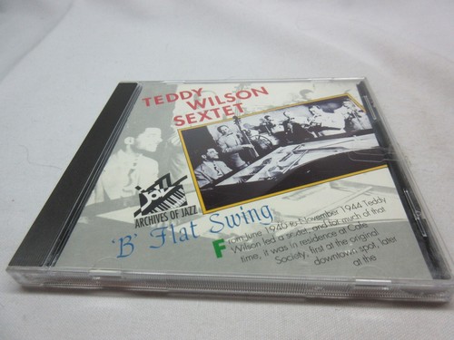 'B' Flat Swing Teddy Wilson Sextet CD Archives of Jazz Fully Tested BIN ...