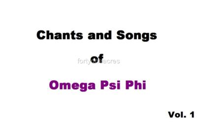 Chants and Songs of Omega Psi Phi Fraternity CD Vol1 | eBay