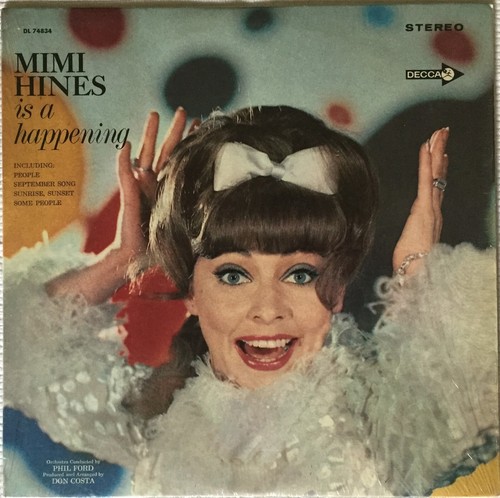 Mimi Hines is a Happening - Decca Records LP STEREO DL 74834 still in ...
