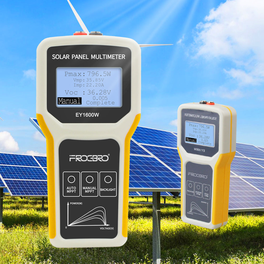 Solar Panel Multimeter PV Panel MPPT Tester Photovoltaic Panel Solar ...