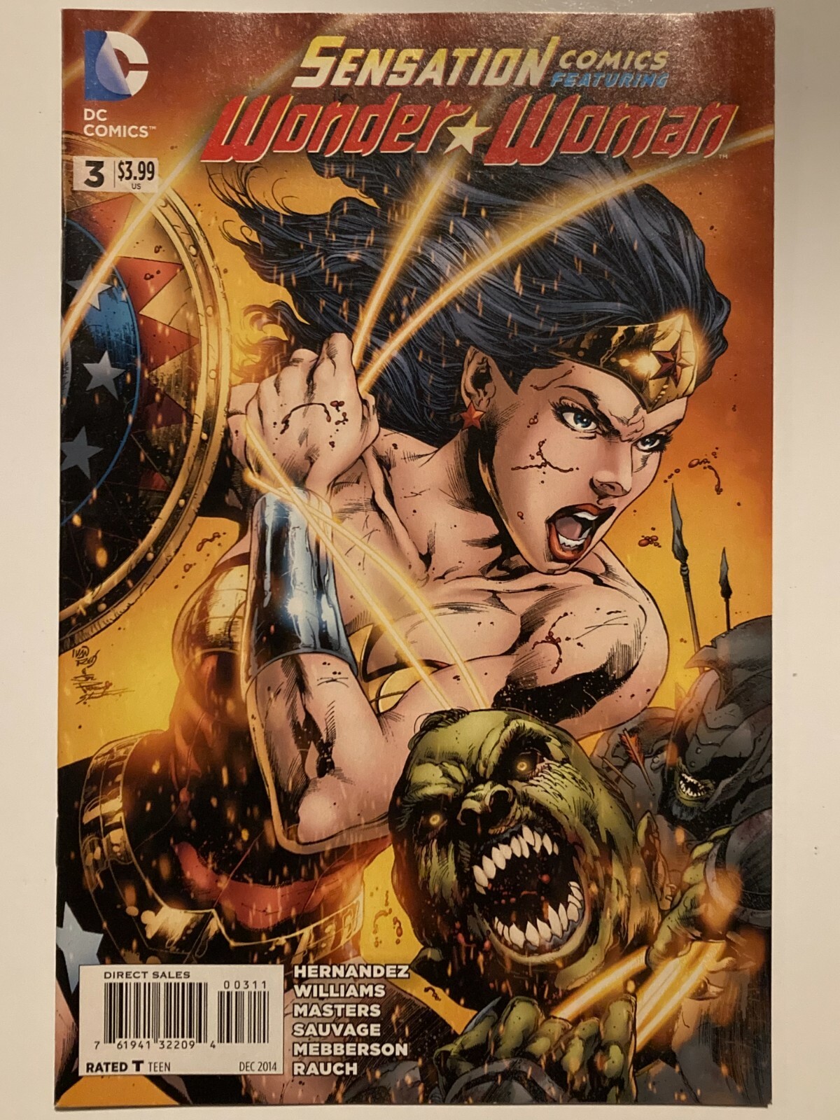 Sensation Comics Featuring Wonder Woman #3: Bullets and Bracelets 2014 ...