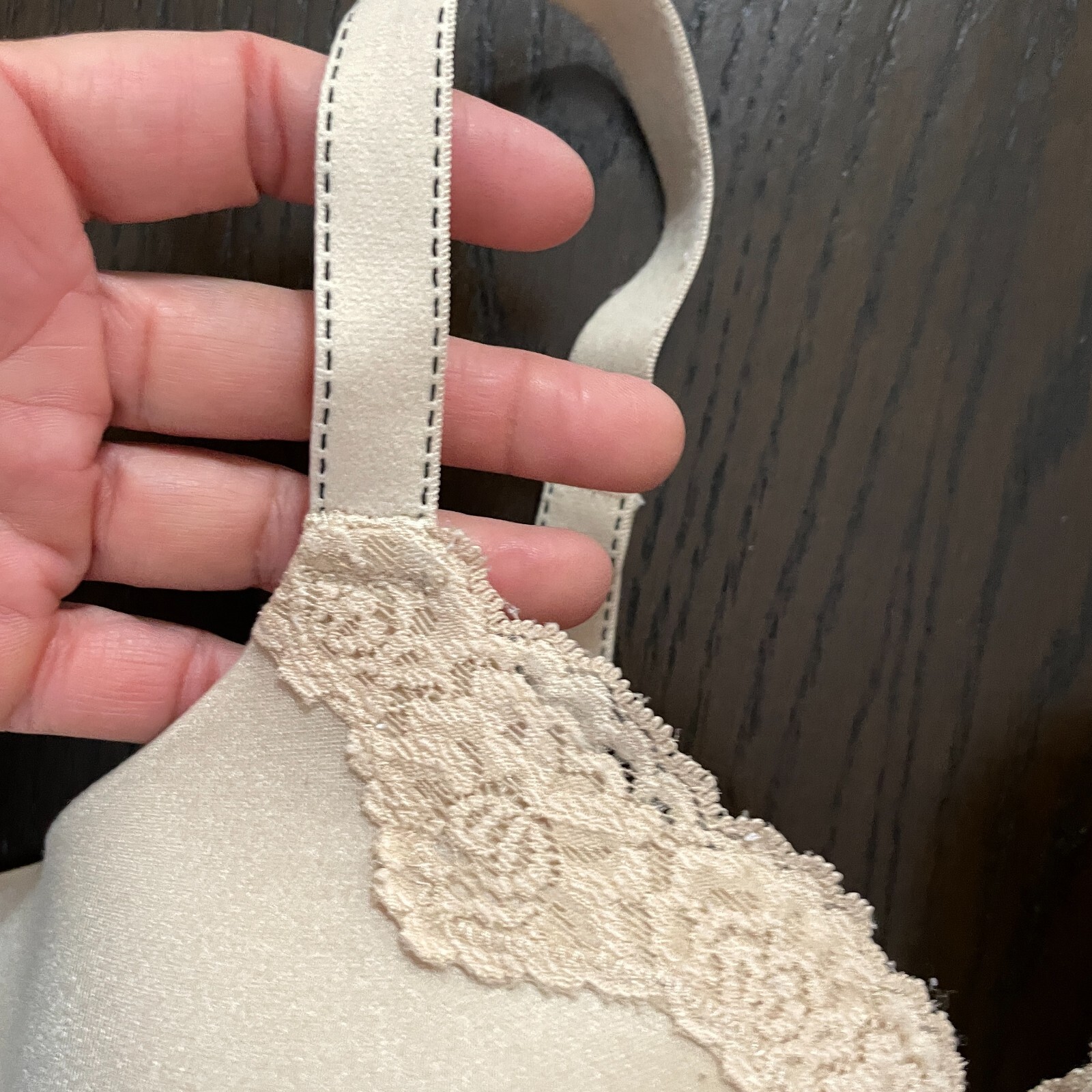 Maidenform Bra 36DD Satin Padded Cups Underwire 09404… - Gem