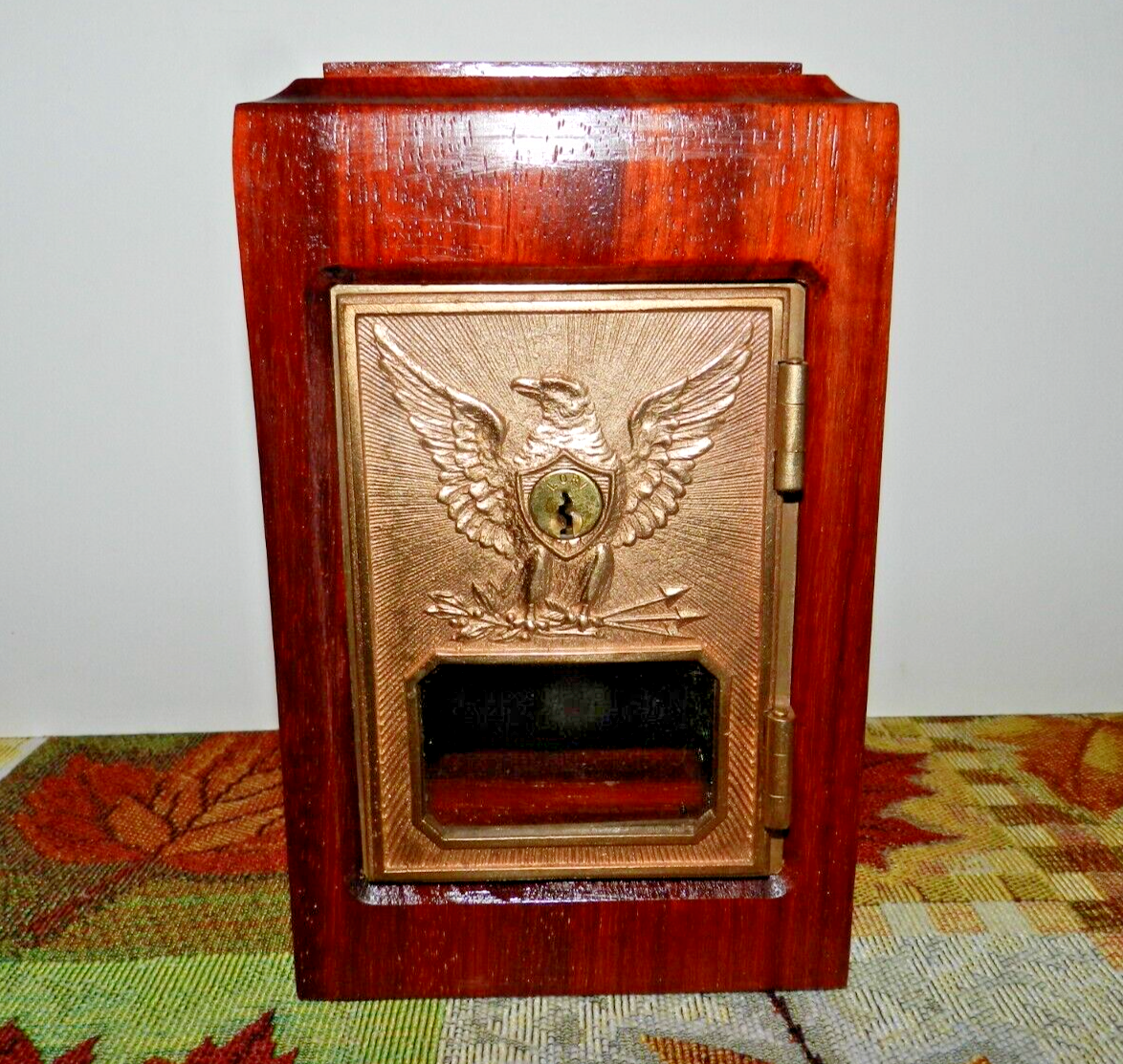 Vintage Post Office Door (1890s) Mail Box Piggy Bank | eBay