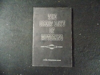 D1 Mobil Trade Cards The Great Days of Motoring 1966 Complete Set in ...