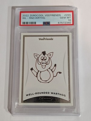 2022 Zerocool VeeFriends Series 1 Well Rounded Warthog /22 - PSA 10 Gem ...