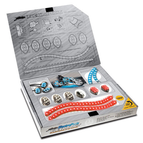 Street Fx Street-Fx Epod-Pro Kit-Red-Chrome-M/C 1044653 | eBay