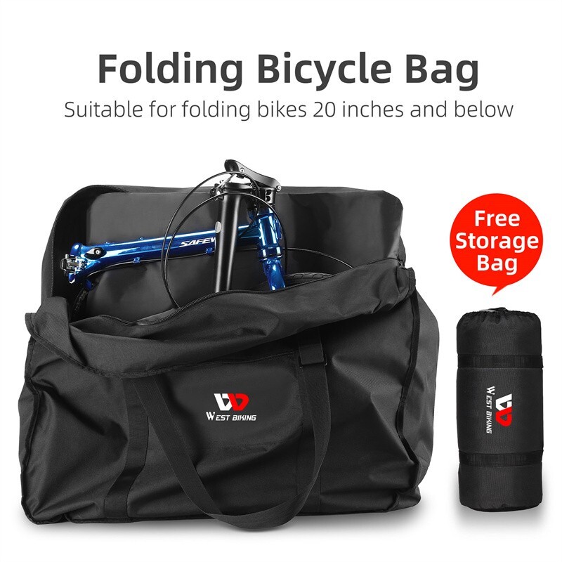 Bike Transport Bag 14-20 Inch Folding Bicycle Travel Storage Carry Bag ...