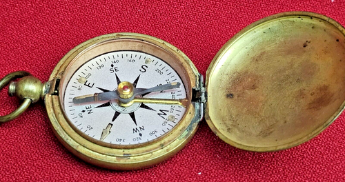 Vintage WWII U S Army Civil Engineers Compass Brass USCE Military ...