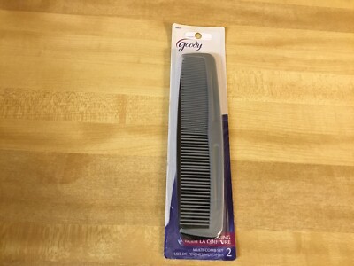 New Goody Multi Comb Set (2009) 2 Combs (sealed) USA Black/gray | eBay