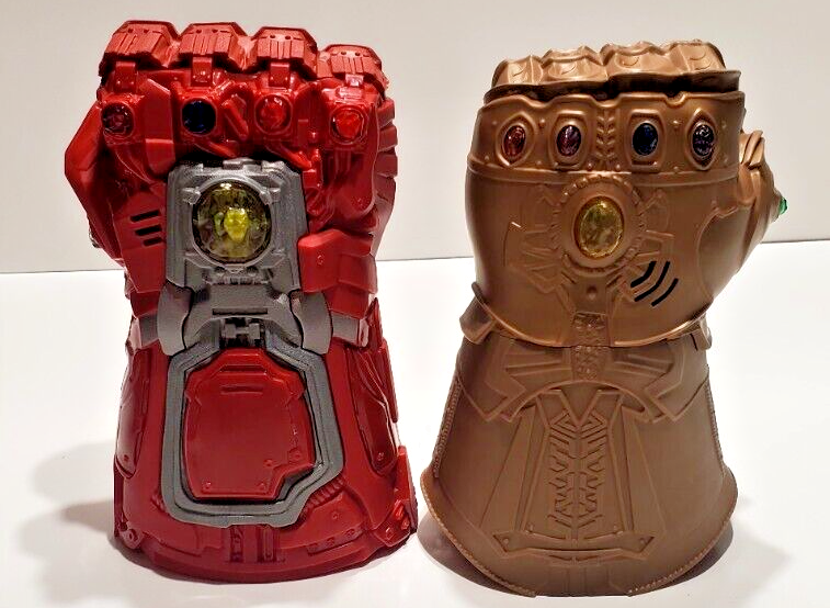 Marvel Avengers Infinity War Thanos Iron Man Infinity Gauntlets (2 ...