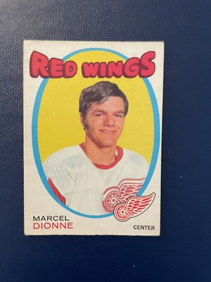 1971-72 O-PEE-CHEE HOCKEY SET BREAK OPC #133(RC) Marcel Dionne Rookie ...