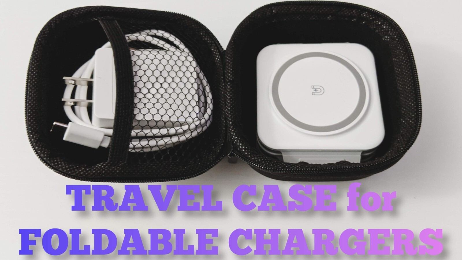 Hard Travel Case for 3 in 1 Wireless Charger, Carry Bag for Foldable ...