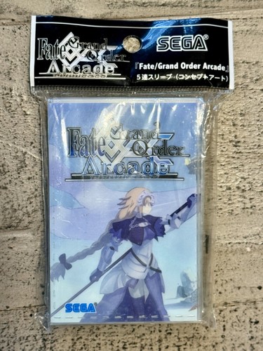 Fate Grand Order FGO Arcade Ruler Jeanne d'Arc Official SEGA Pack Card ...