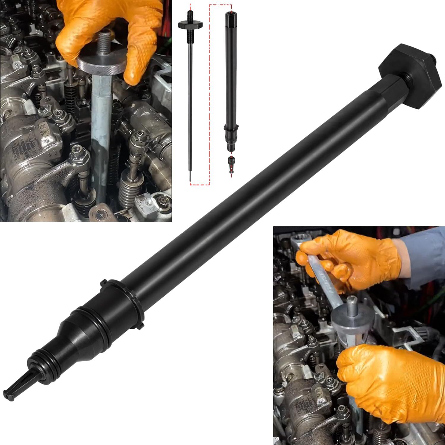 Injector Cup Nozzle Tube Removal Install Tool for Detroit Diesel DD13 J ...