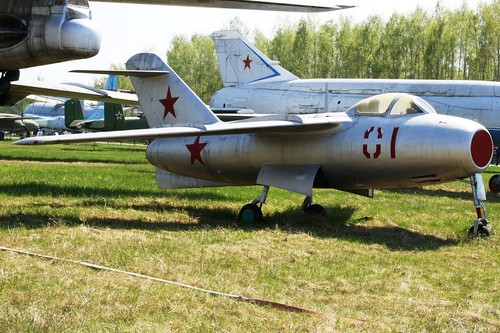 Lavochkin La-150 Jet Fighter Airplane Desktop Wood Model Small Free ...