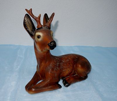 Reh, Rehbock - Gips, Stuckfigur um 1900 | eBay.de