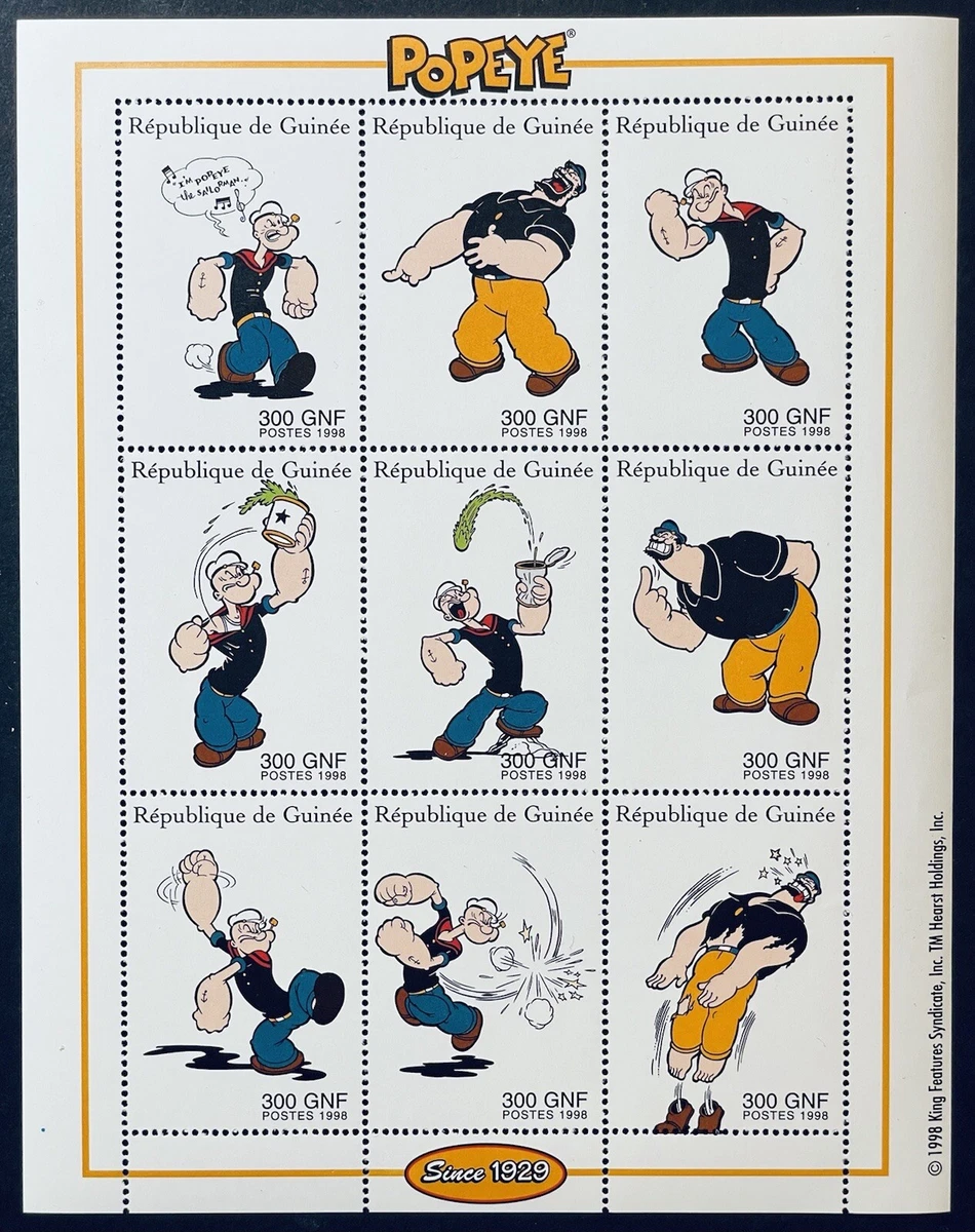 Realistic Cartoon Characters Popeye