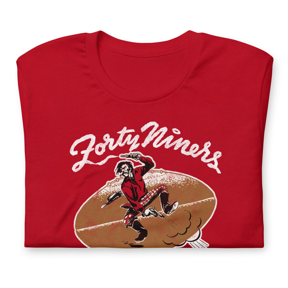 FORTY NINERS AAFC 1947 49ers Football Graphic Tee Shirt Unisex t-shirt ...