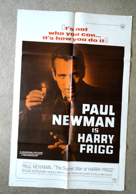 The Secret War of Harry Frigg Original 27" x 41" Movie Poster PAUL ...