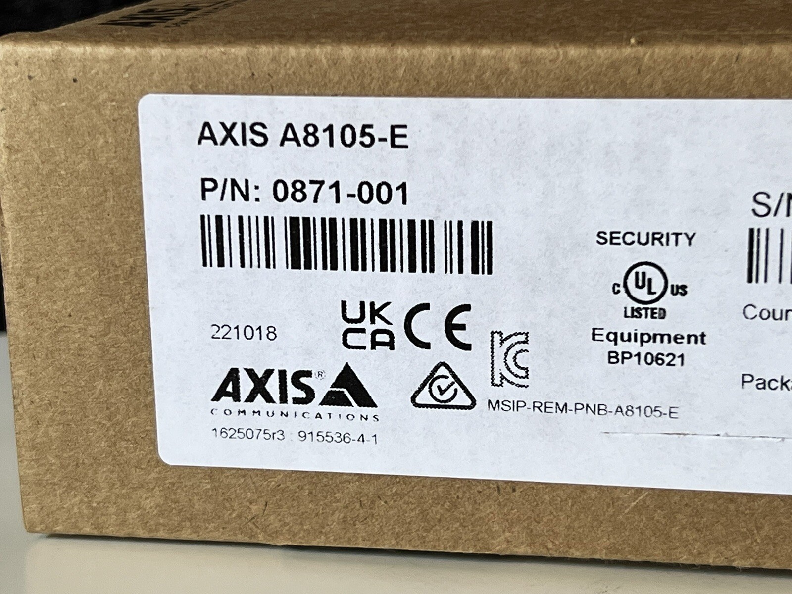 Axis+A8105-E+Network+Video+Door+Station for sale online | eBay