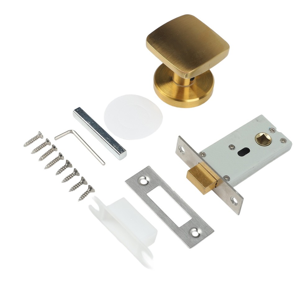 Concealed Door Lock Interior Door Lock Home Security Discreet Locking ...
