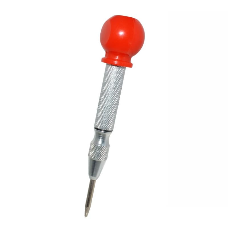 5-Inch Automatic Spring Loaded Center Punch for Metal | Adjustable ...