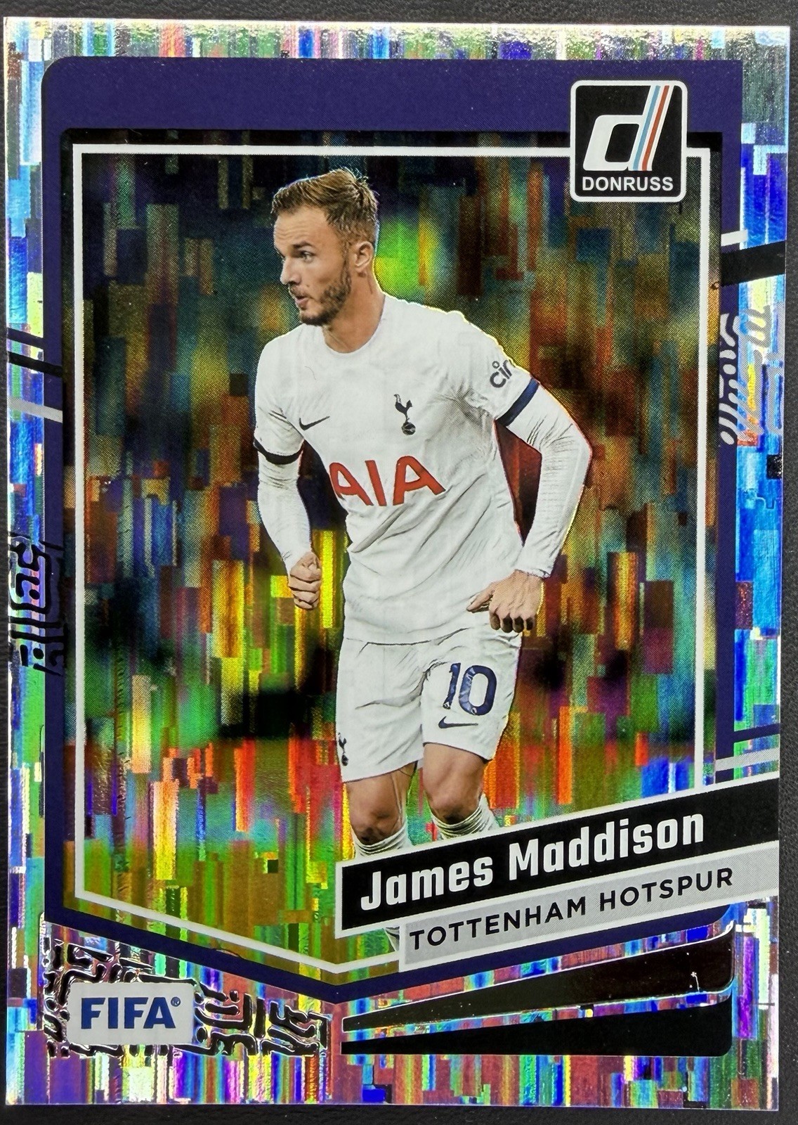 23/24 Panini Donruss Soccer; James Maddison Silver Glitch Tottenham ...