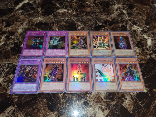 Yugioh RP02 Jinzo Infection Fairy Lily Gaia Thousand Eyes Restrict 10 ...