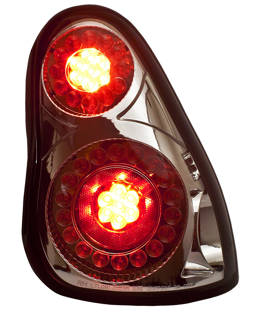 IPCW Ledt-344c Pair of Crystal Clear LED Tail Lights for 00-05 Monte ...