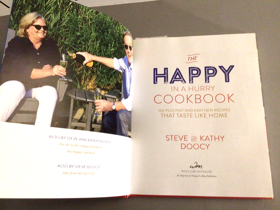 The Happy in a Hurry Cookbook - Steve and Kathy Doocy 9780062968395 | eBay