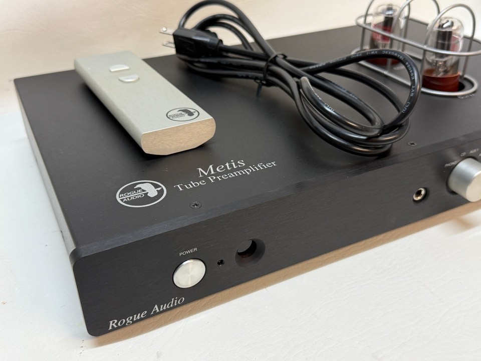 Rogue Audio Metis Magnum Stereo Tube Preamplifier with Remote; MM Phono ...