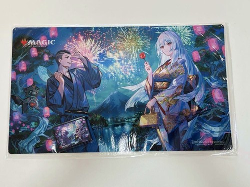 MTG Wandering Emperor's Summer Festival Playmat FUZICHOCO Japan Limited ...