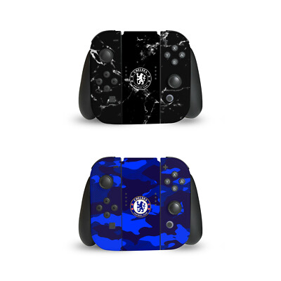 CHELSEA FOOTBALL CLUB MIXED LOGO VINYL SKIN FOR NINTENDO SWITCH JOY ...