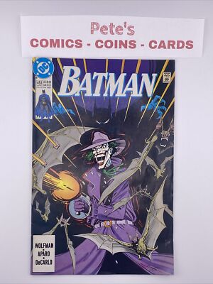 Batman #451 1990 DC Comics Classic Joker Cover | eBay