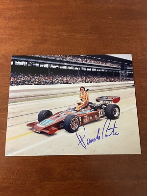 Authentic Autographed 8x10 Pancho Carter 1974 Indy 500 Photo | eBay