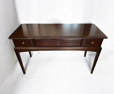 Stag Minstrel 3 Drawer Dressing Table Office Desk Sideboard Mahogany | eBay
