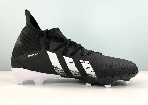 Adidas Predator Freak .3 FG Men's Black White Soccer Football Cleats ...
