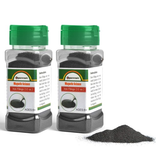 Magnetic Iron Powder Filings for Magnet Education and School Projects ...