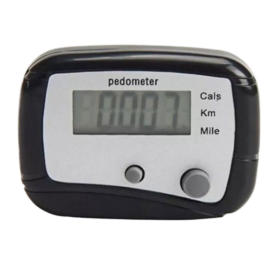 Walking Pedometer Small Walking Distance Miles/Km Pedometer ...